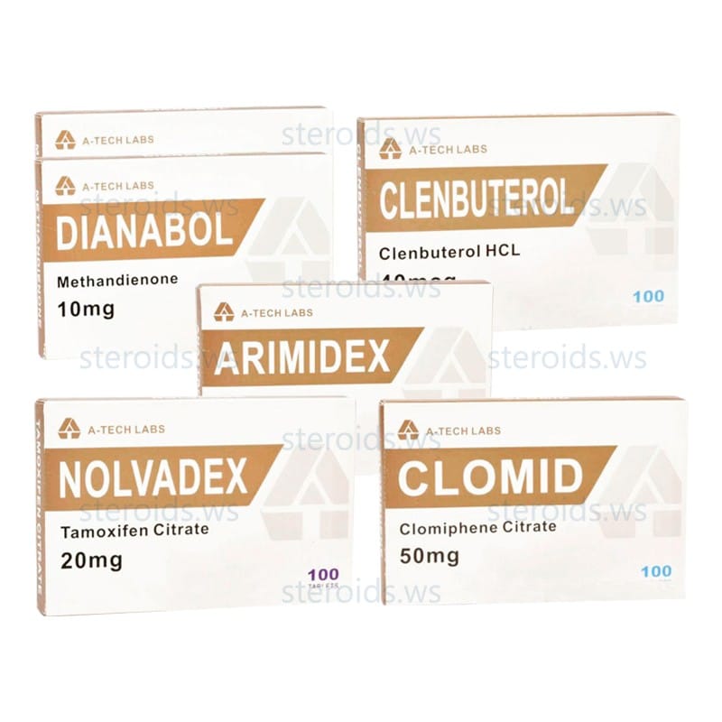 Pack lean mass - 8 weeks (Dianabol/Clenbuterol) A-tech labs | STERO.is