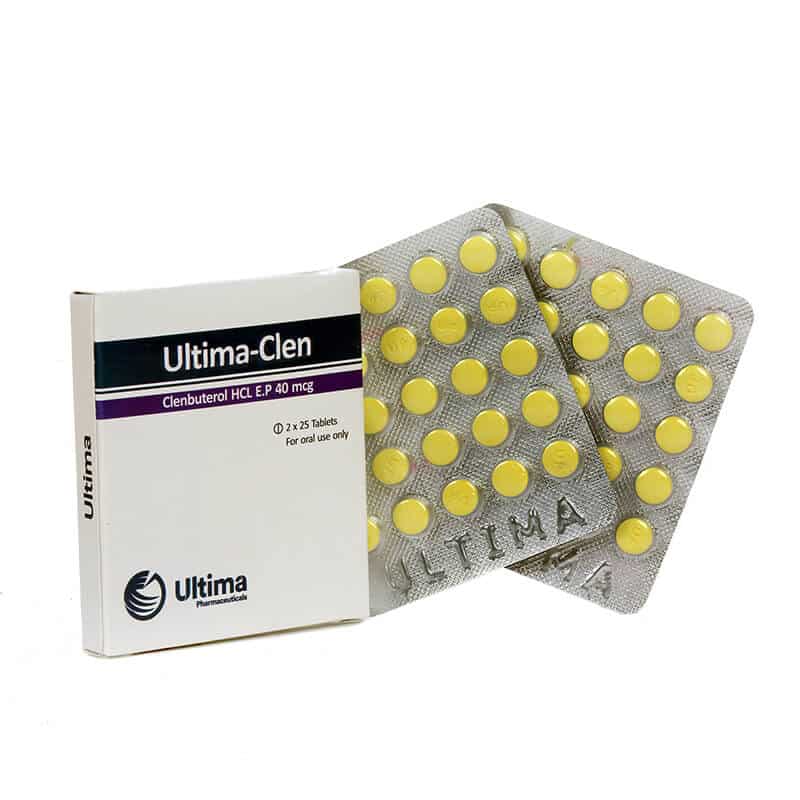 UltimaClen 40mcg 50tabs - Ultima Pharma | STERO.is