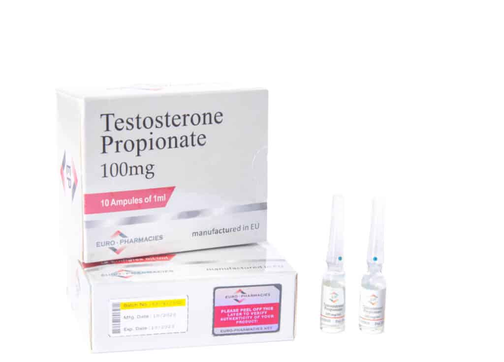 10 amp - Propionato de testosterona - 100mg/ml 1ml/amp - Euro ...