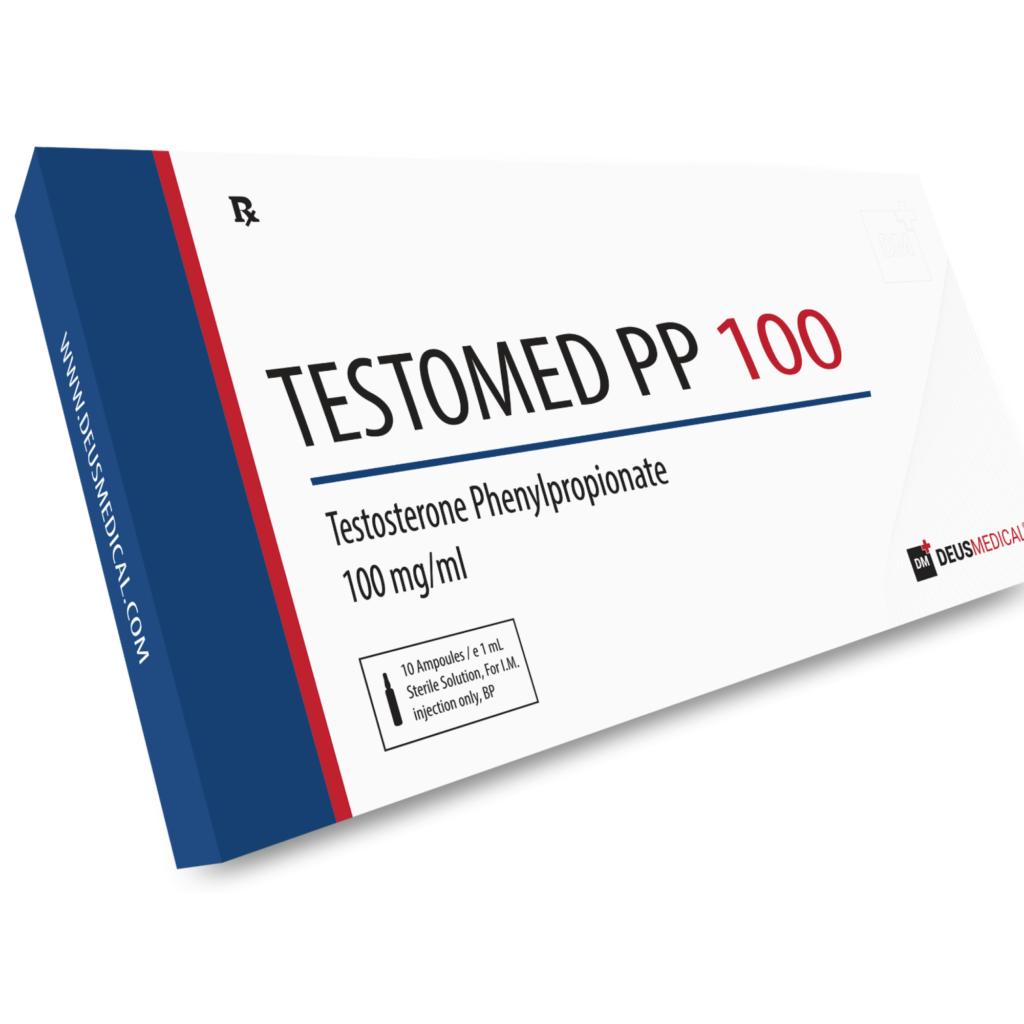 TESTOMED PP 100 (Testosterone Phenylpropionate) - 10amps of 1ml - DEUS ...