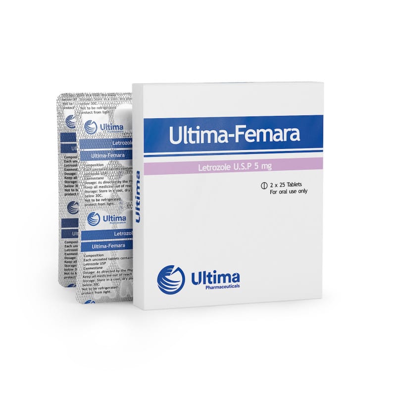 Ultima-Femara 5mg - 50 pills x 5 mg - Ultima Pharma | STERO.is