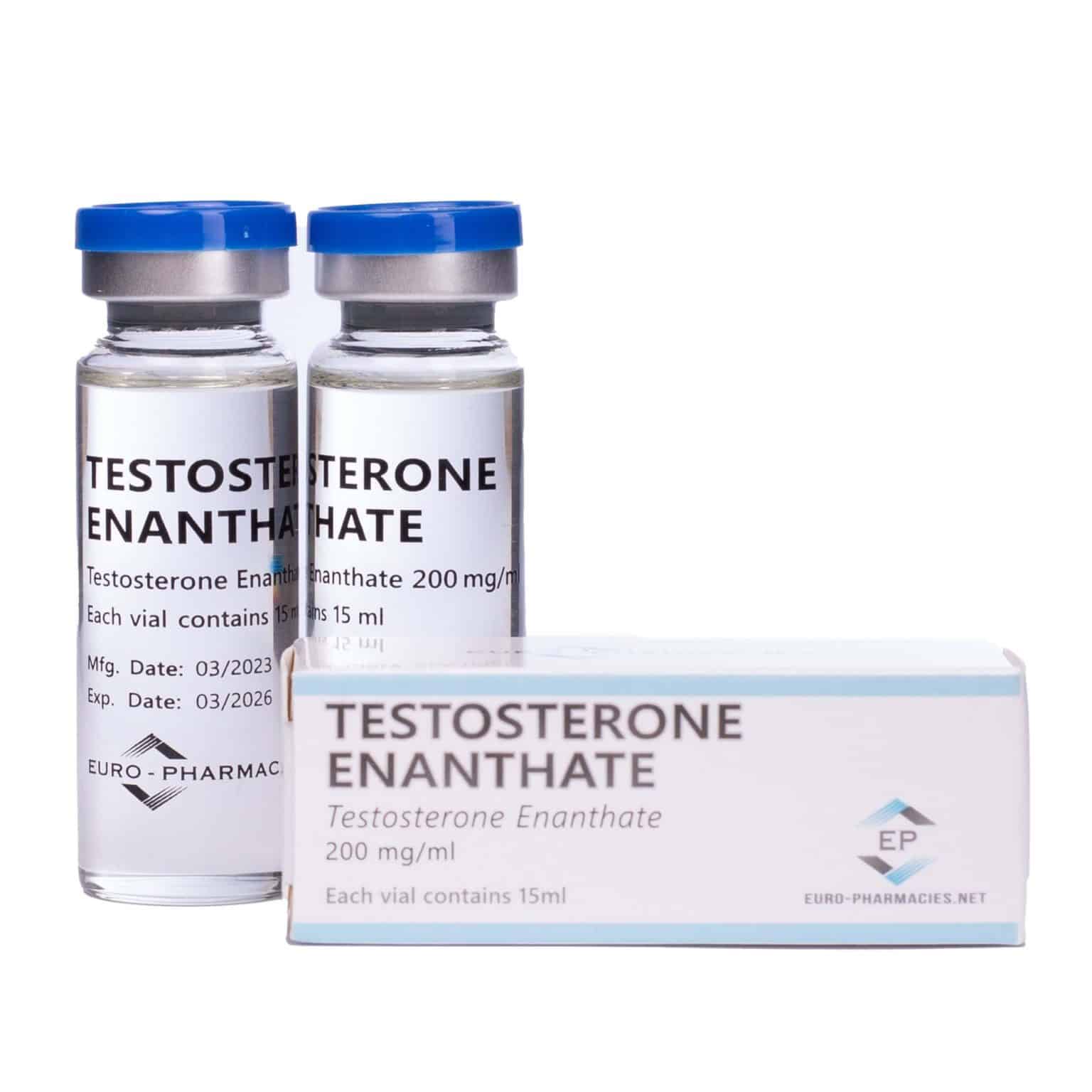 Enantato de testosterona - 200mg/ml 15ml/frasco - Euro Farmácias - EUA ...