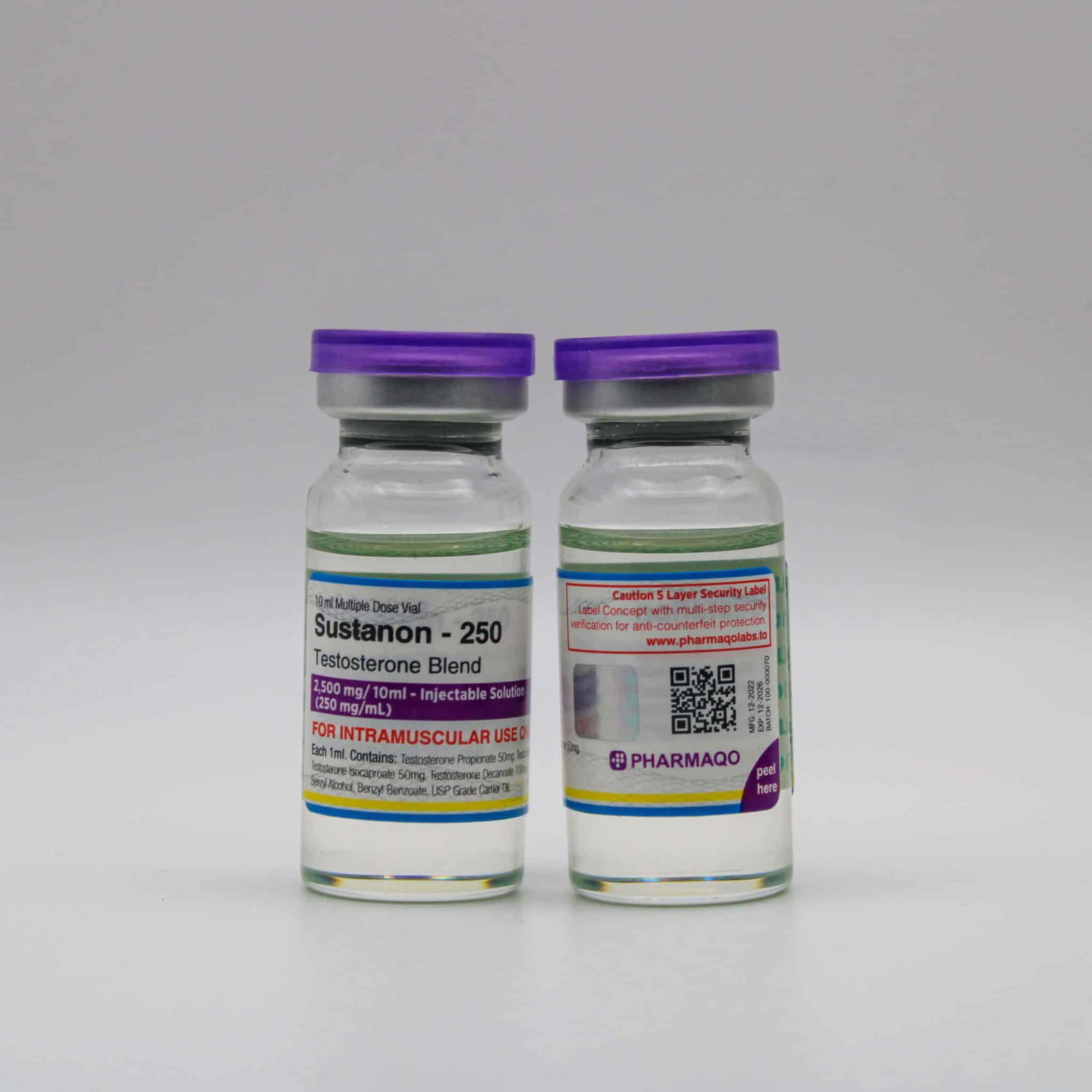 Sustanon 250 - Sustanon 250mg/ml - 10ml vial - Pharmaqo Labs | STERO.is
